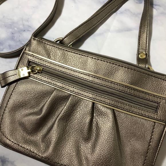 Relic | Bags | Relic By Fossil Metallic Bronze Crossbody Purse | Poshmark